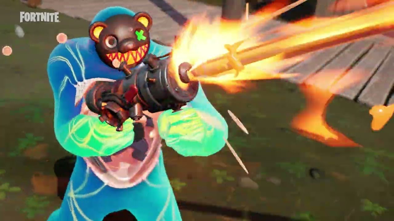 Try Out the NEW Explosive Goo Gun in Fortnite - YouTube