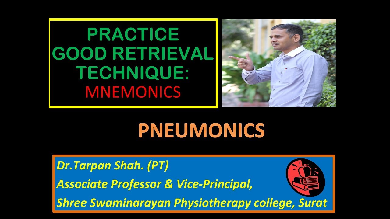 Practice Good Retrieval Technique-Mnemonics in Physiotherapy - YouTube