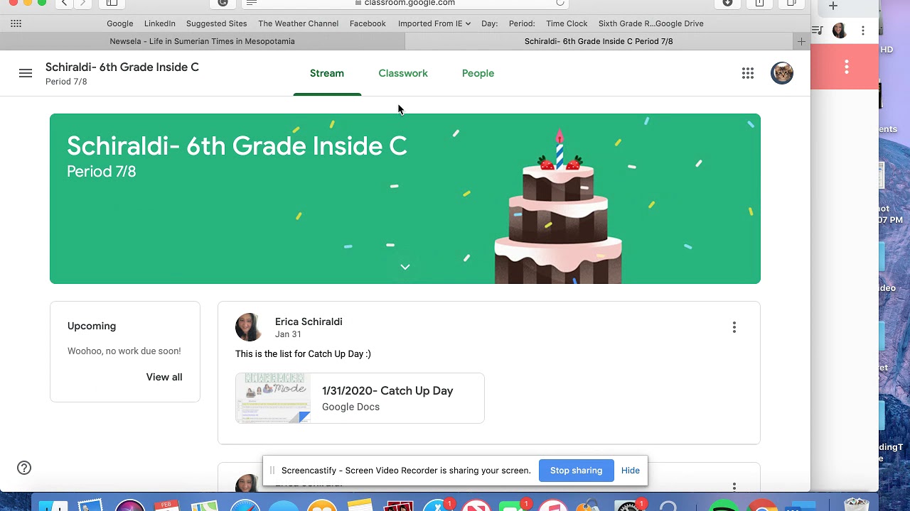 How to Submit Screenshots to Google Classroom- Schiraldi - YouTube