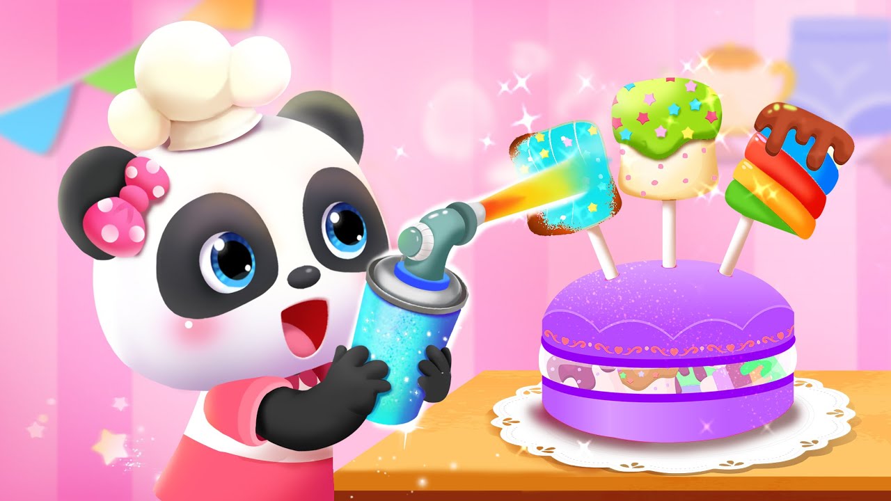 Baby Panda's Ice Cream Truck | Princess Cake | Gameplay Video | BabyBus ...