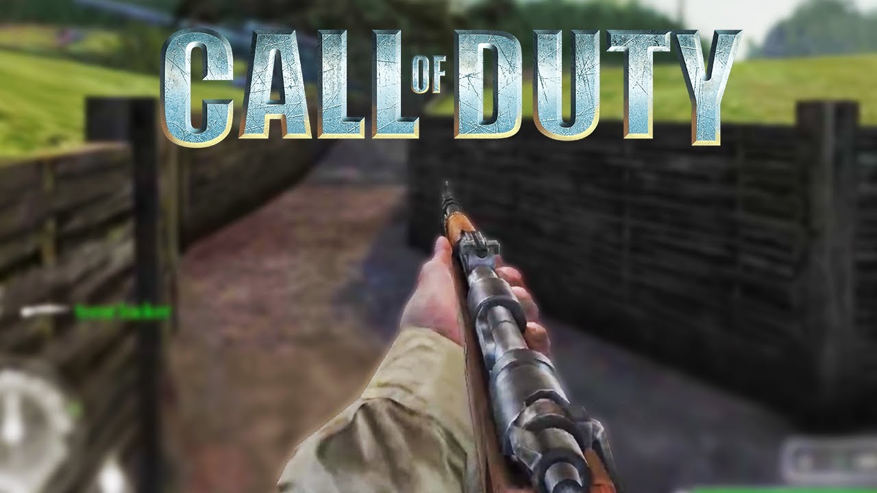 Call of Duty 1 in 2022: Classic Brecourt Deatmatch - YouTube