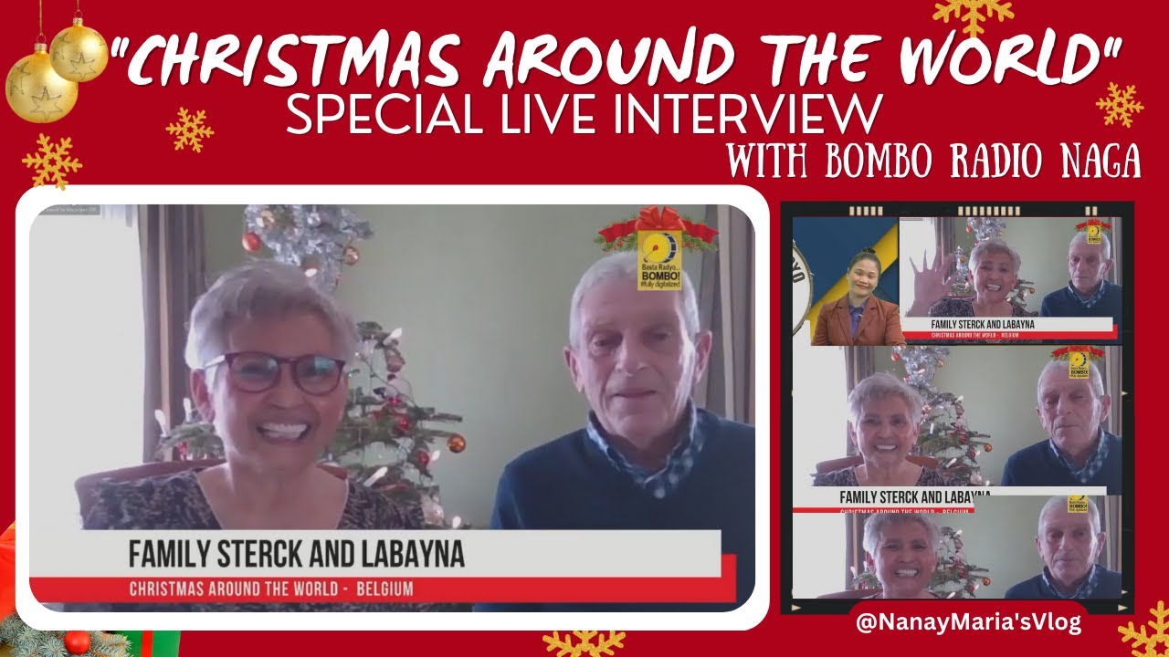 "CHRISTMAS AROUND THE WORLD" SPECIAL LIVE INTERVIEW WITH BOMBO RADIO ...