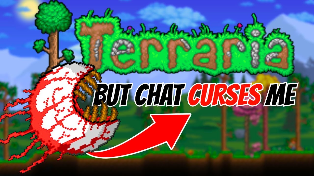 Terraria but Chat Curses me #terraria - YouTube
