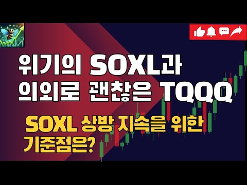 위기의 SOXL과 의외로 괜찮은 TQQQ / 미국주식 차트분석 TQQQ SOXL TSLA 나스닥 - YouTube