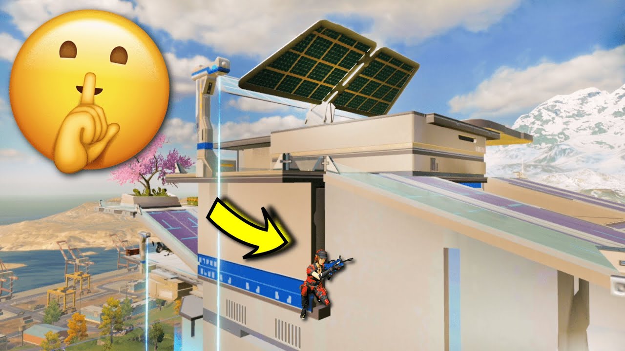*NEW* SECRET SPOT on FLOATING PLATFORM!! 🤫| COD MOBILE | SOLO VS SQUADS - YouTube