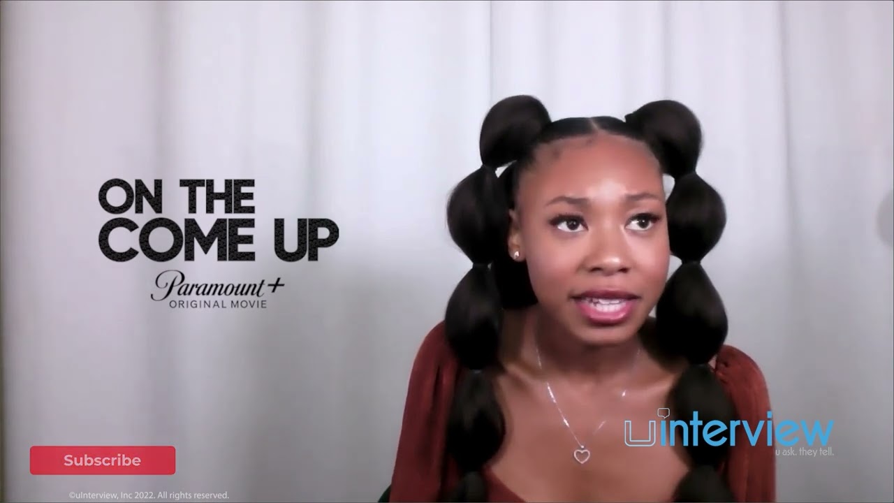 Jamila Gray on rapping in 'On the Come Up' - YouTube