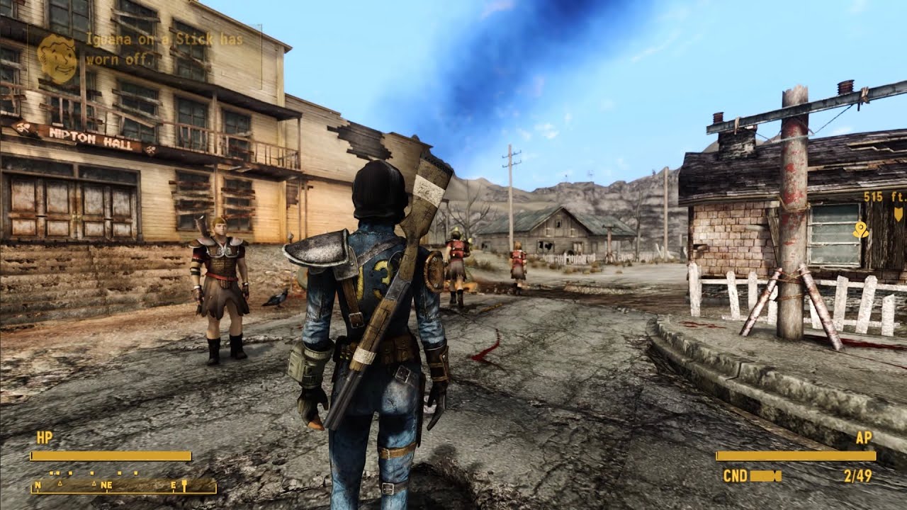 Fallout - New Vegas Combat VS Fallout 4! - YouTube