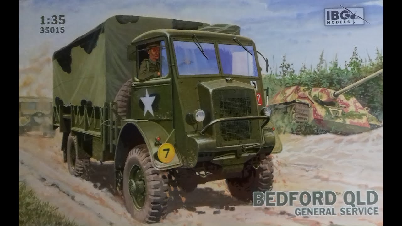 WHATS IN THE BOX? IBG MODELS, 1/35, 35O17; BEDFORD QLR WIRELESS TRUCK ...
