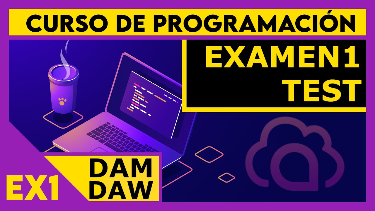 DAM - DAW: Examen JAVA Resuelto - TEST ☕ 1a Evaluación - YouTube