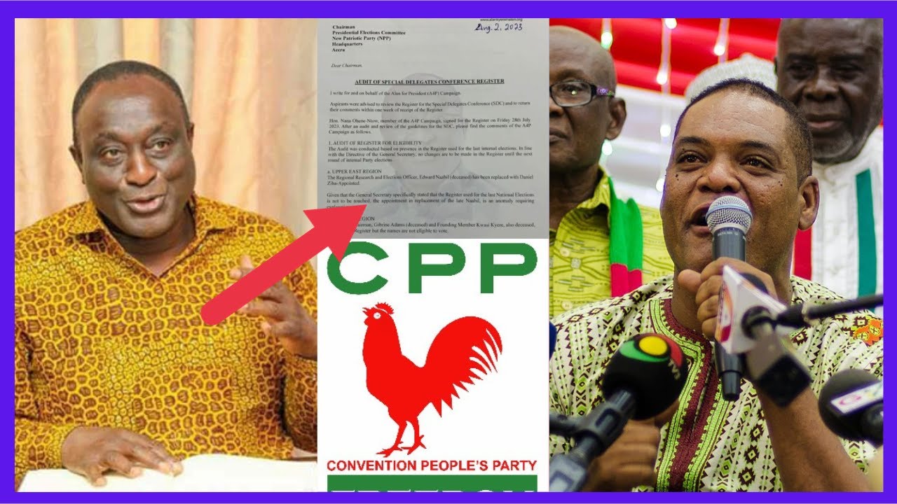 Breaking! Allan Defects To CPP To Face Bawumia In 2024 Election - YouTube