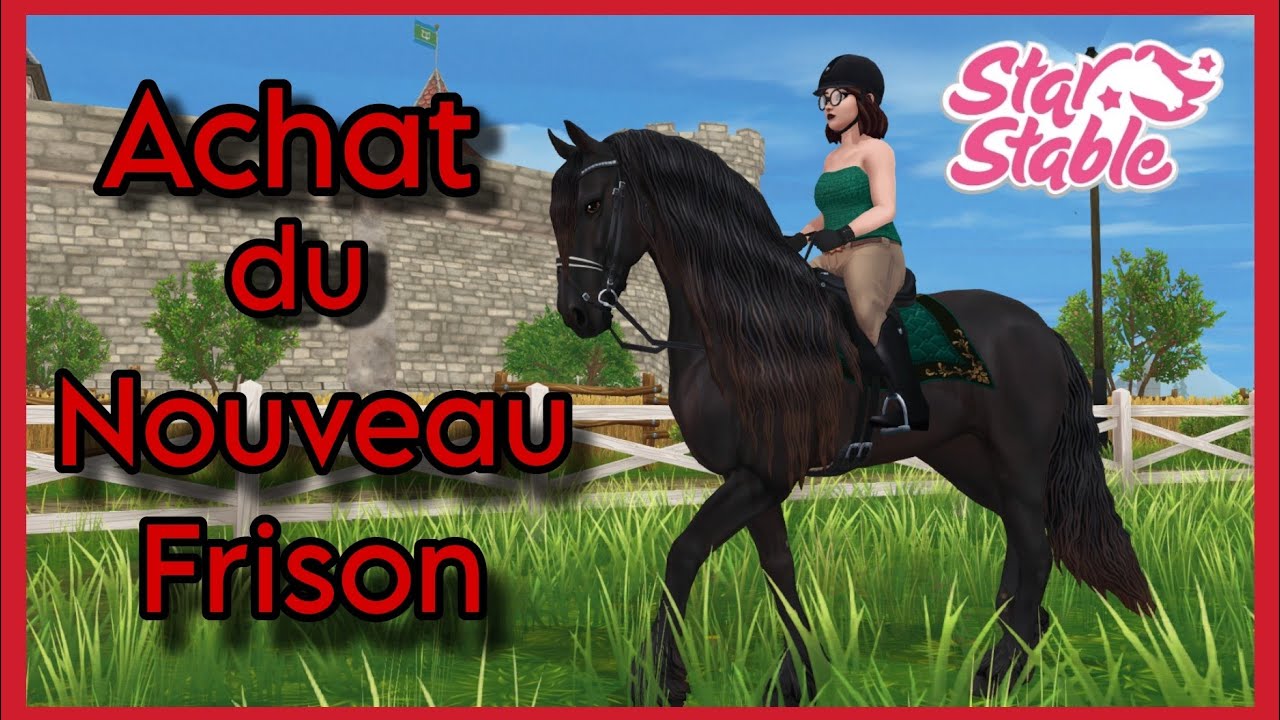StarStable | Achat du NOUVEAU FRISON! - YouTube