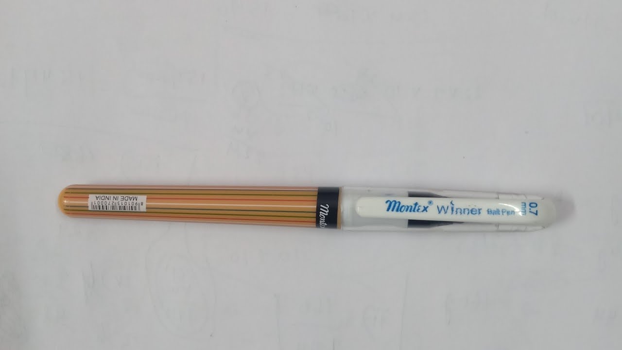 montex winner glider ball pen - YouTube