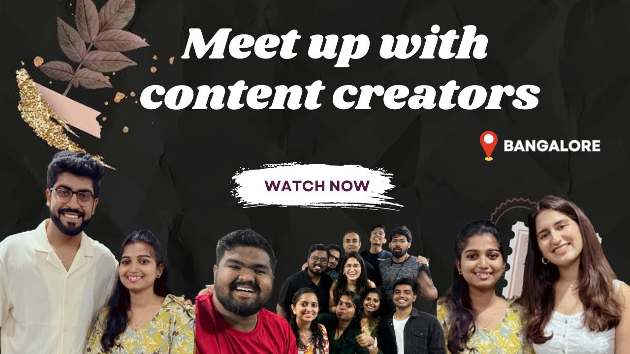 Meet up with Content creator in Bangalore💗 |#teluguvlogs #vlog # ...