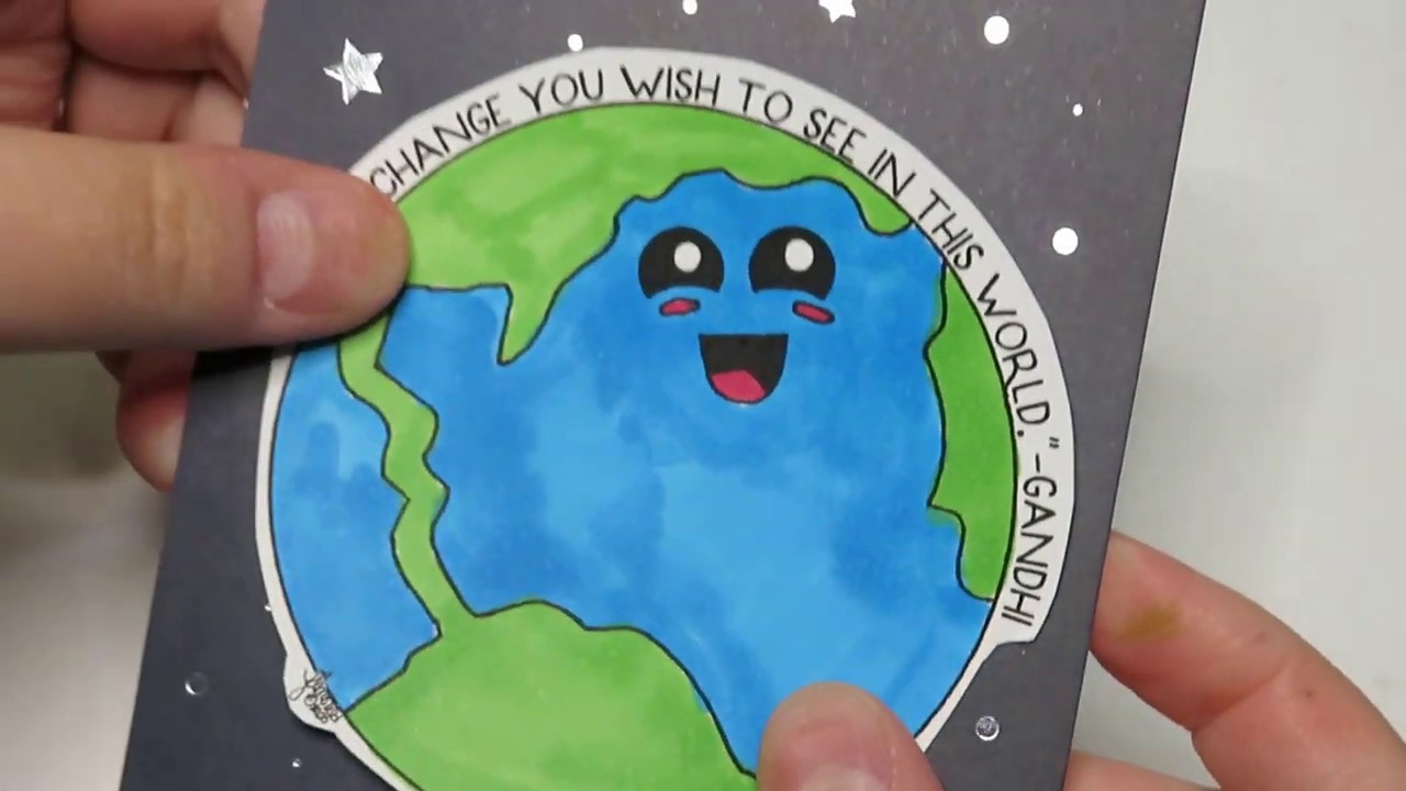 Free Digital Rubber Stamp Earth Day Stamp from JessicaLynnOriginal ...
