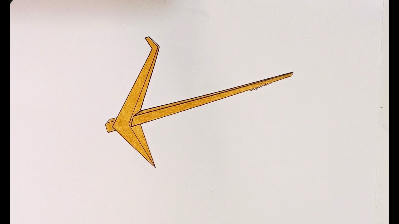 How to draw a wooden plough easily step by step #Plough - YouTube