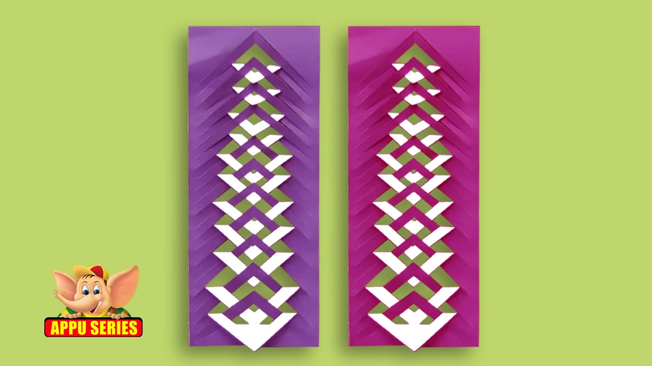 Learn to Kirigami a Rectangle Window Design - YouTube