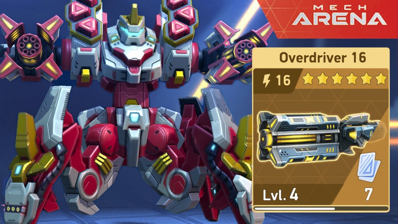 Is Scorpius with Overdriver the Most Fun Combo Yet? 💣😱 Mech Arena - YouTube