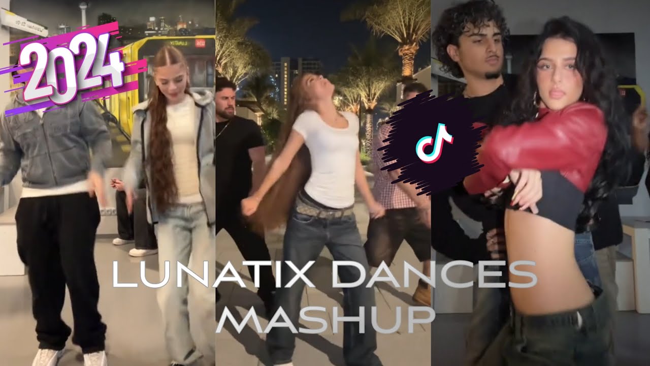 ALL POPULAR LUNATIX AND CREWNIQUE DANCES TIKTOK MASHUP (random play ...