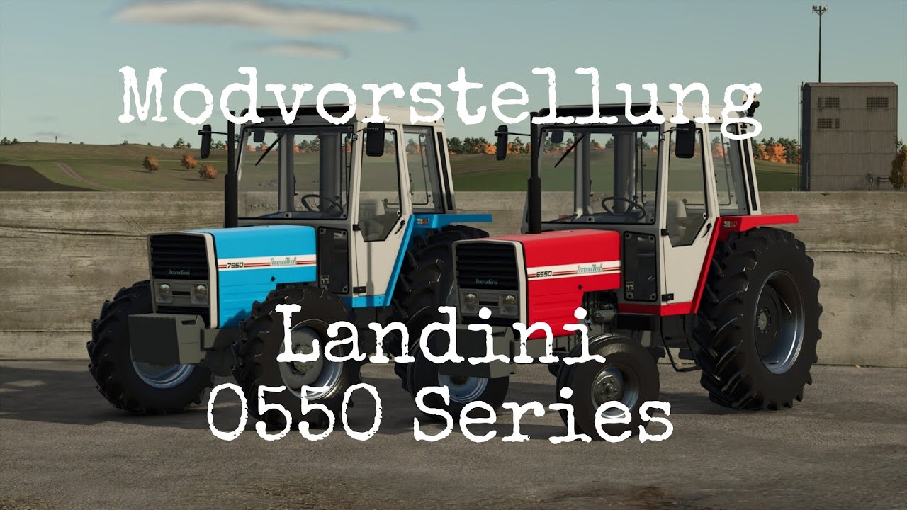 LS25 / FS25 Mods (Ps5) Landini 0550 Series Modvorstellung (Ps5,Xbs,PC ...