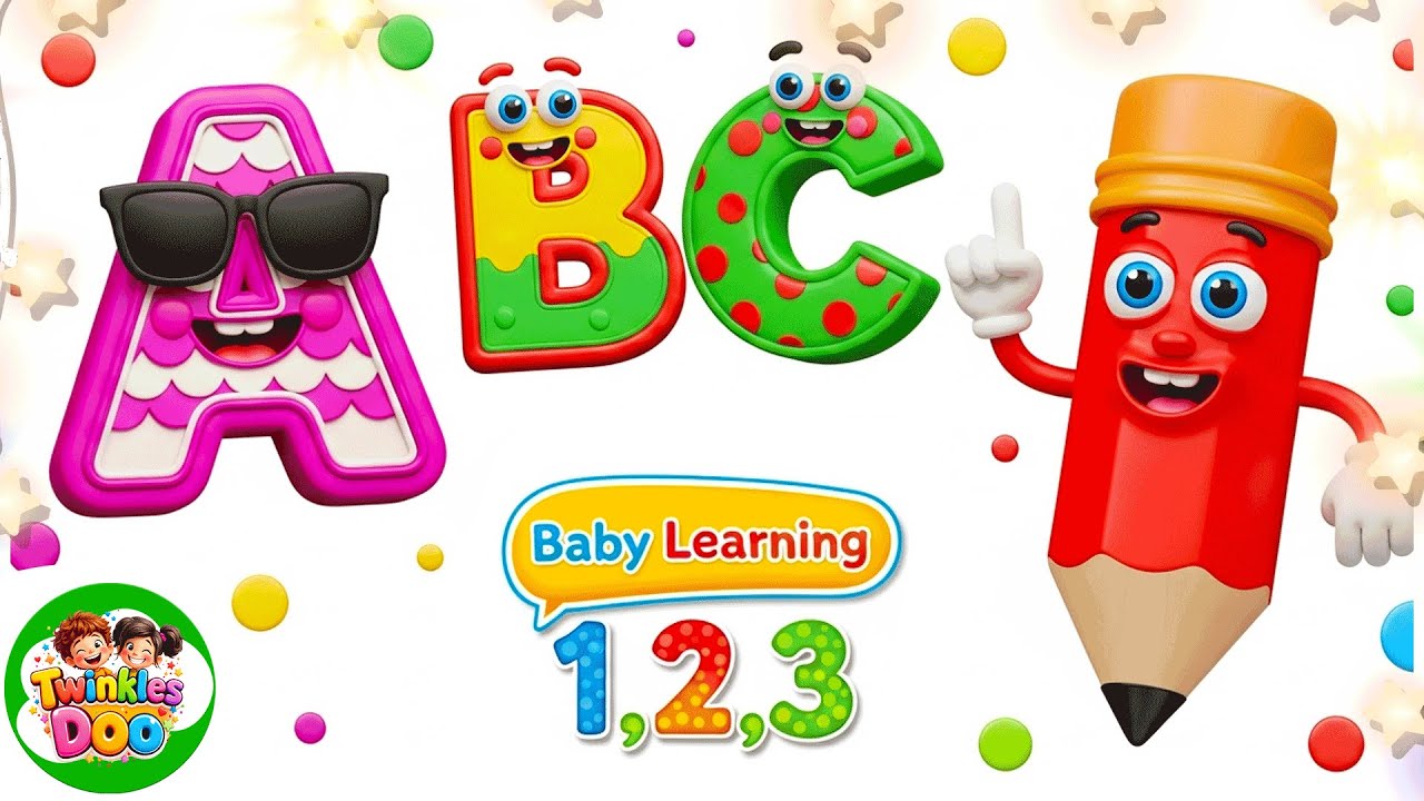 🌟 Learn ABC 123 Colors Shapes and More 🌈 | Baby Learning Videos For 2 ...