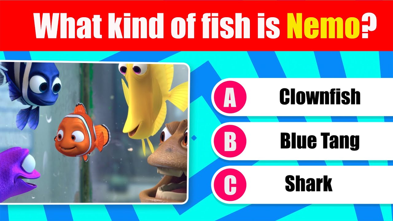 Finding Nemo Quiz - YouTube