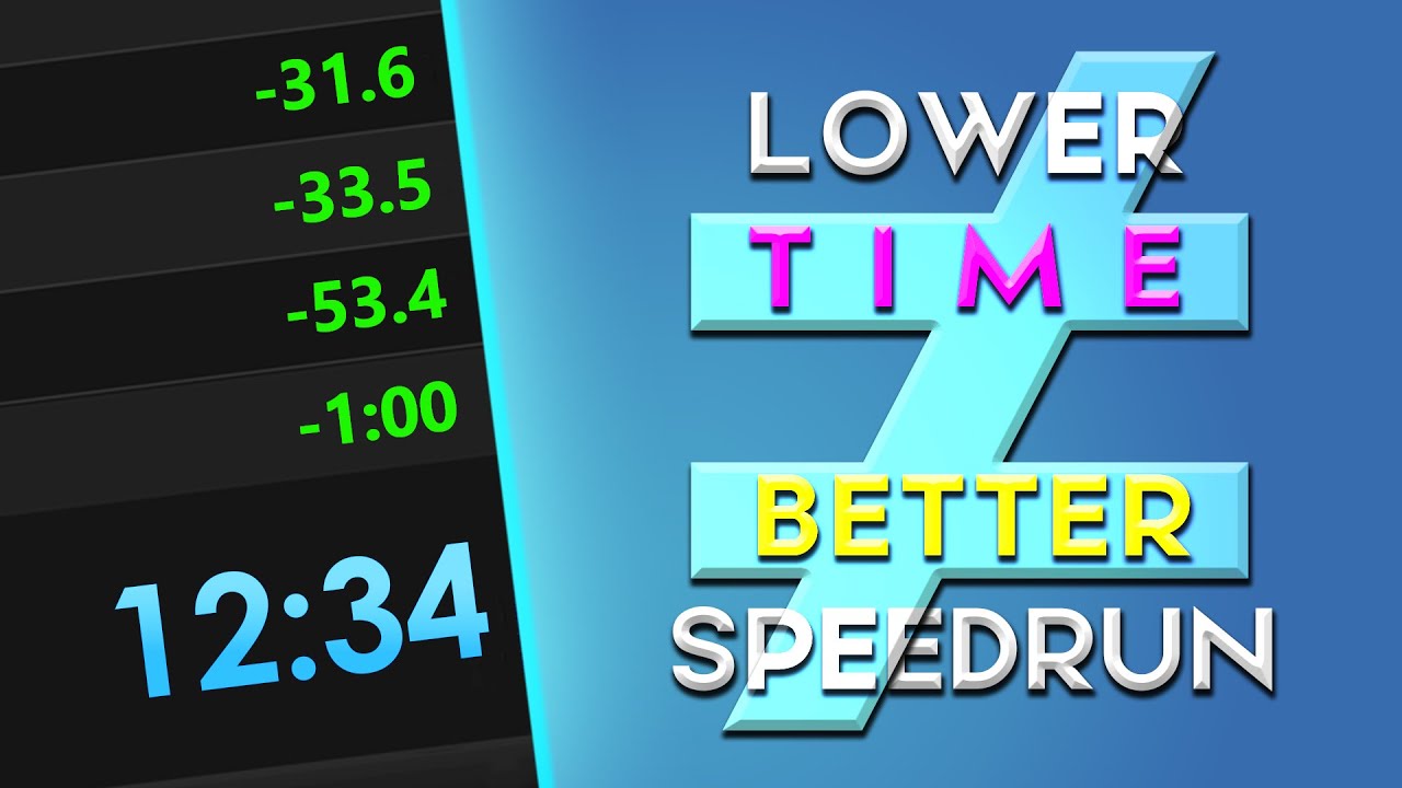 Lower Time Doesn t Always Mean Better Speedrun Here s Why YouTube lower-time-doesn-t-always-mean-better-speedrun-here-s-why-youtube