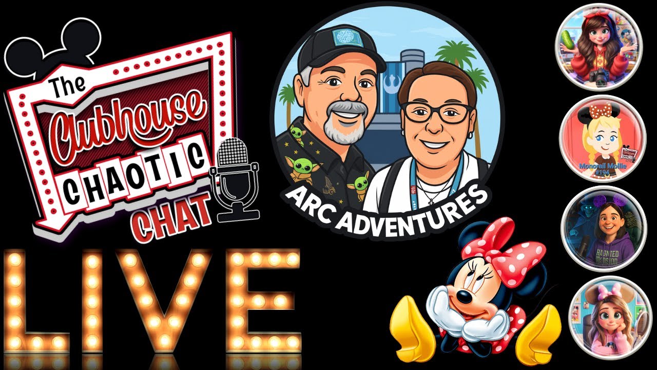 Disney Live Show ~ Clubhouse Chaotic Chat ~ ARC Adventures - YouTube
