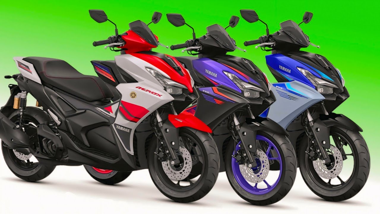 2026 Yamaha Aerox 155 Alpha New Color Variants - Walkaround - YouTube