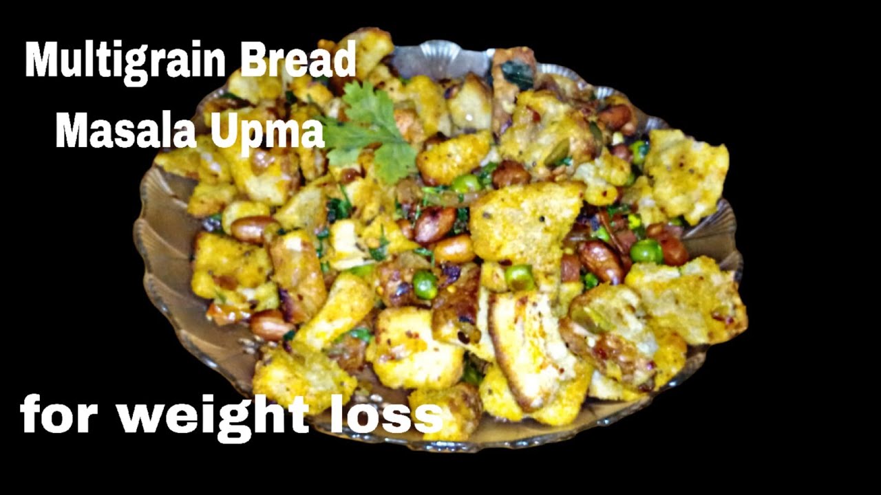 10 mnt में बनाए yummy एंड healthy Multigrain Bread Masala Upma || ब्रेड ...