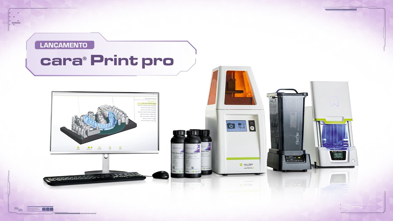 cara® Print pro - A nova linha de impressão 3D da Kulzer - YouTube