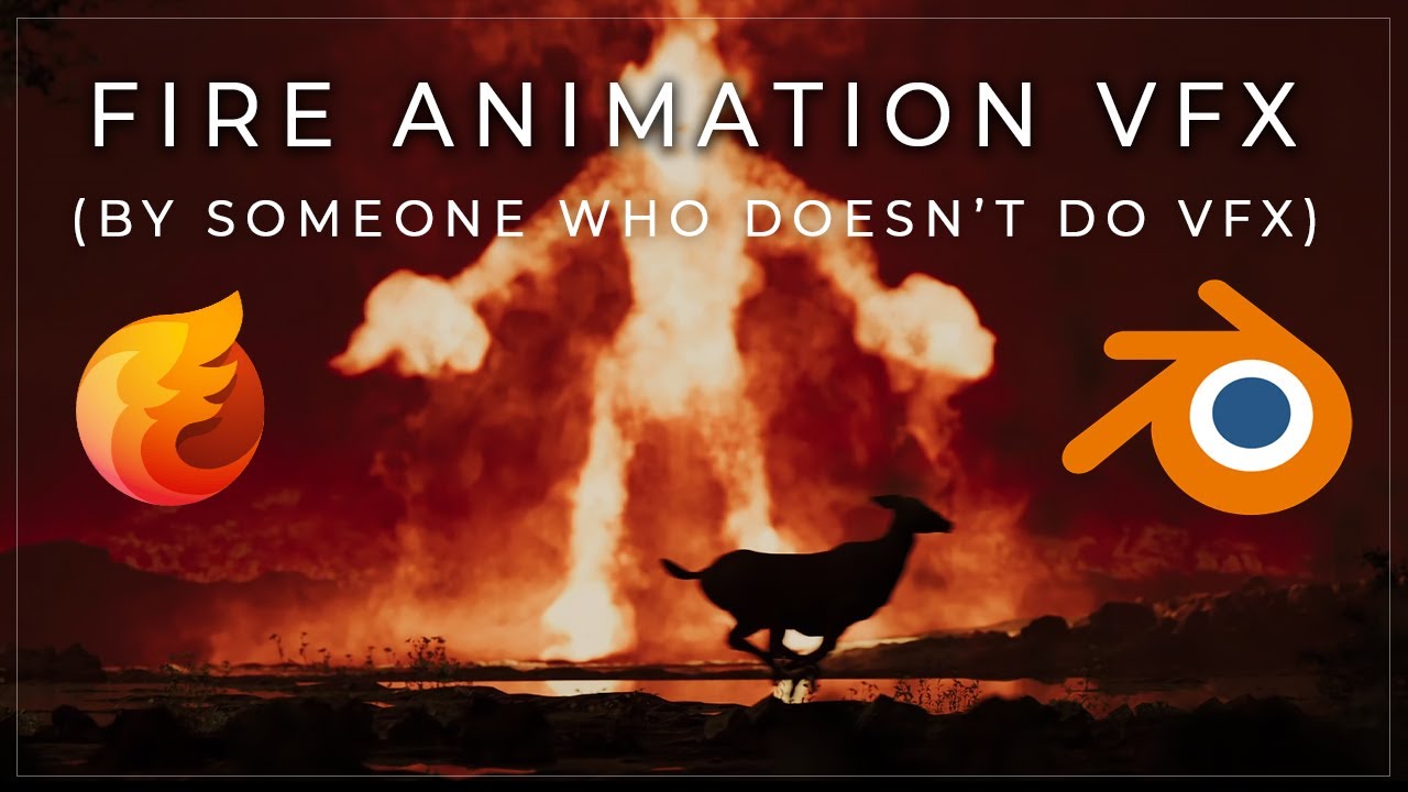 Blender 3D Embergen animation - HOW TO MAKE A MAN ON FIRE (when you're ...