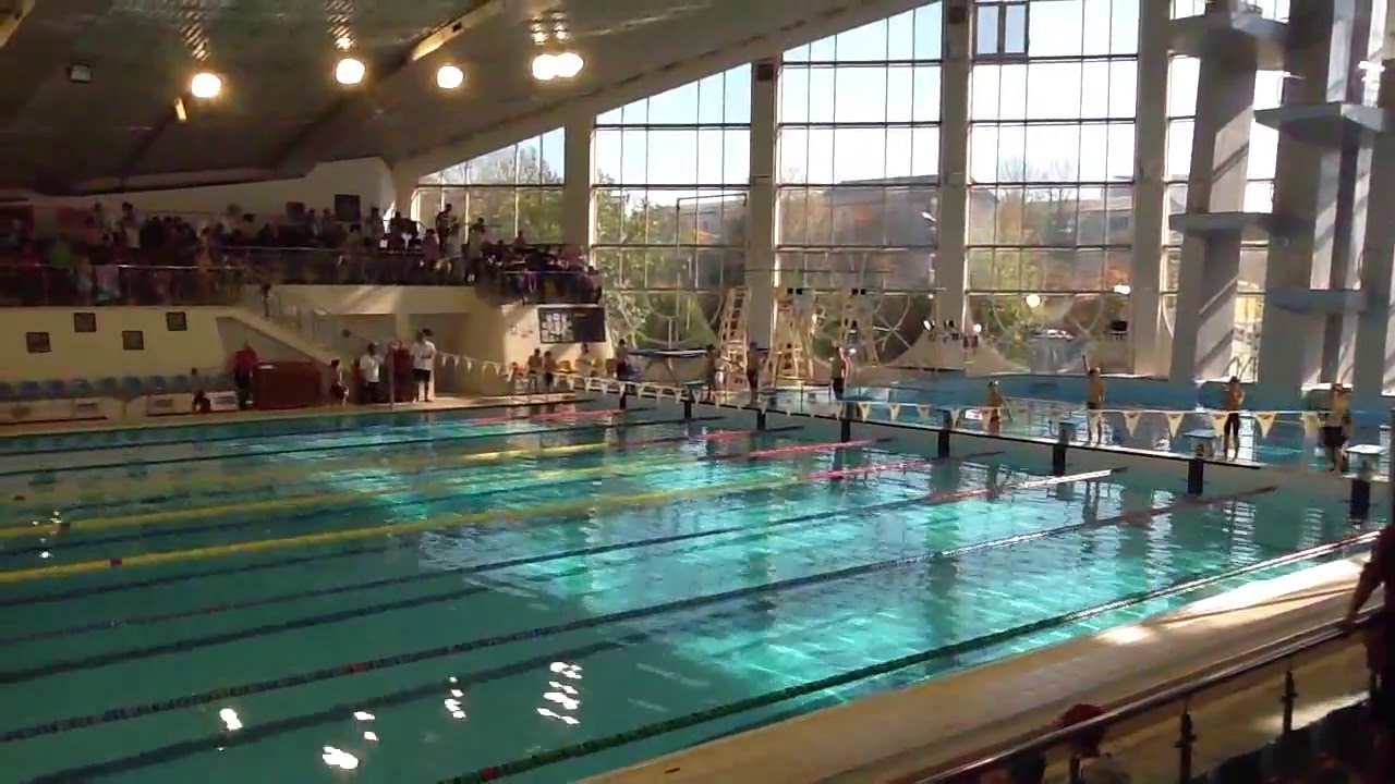 Delphin înot club Constanţa - Cupa Bacăului nov 2012 50m liber - YouTube