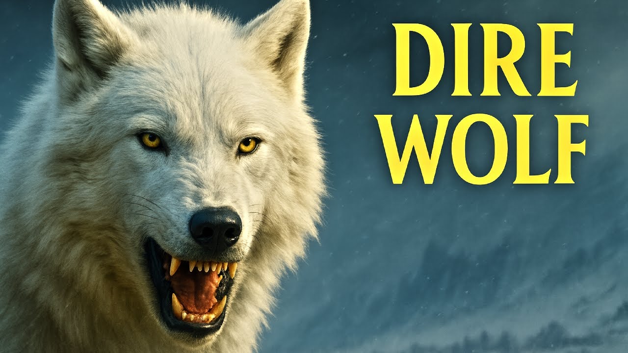 Dire Wolf: The Ice Age Predator That Ruled North America - YouTube