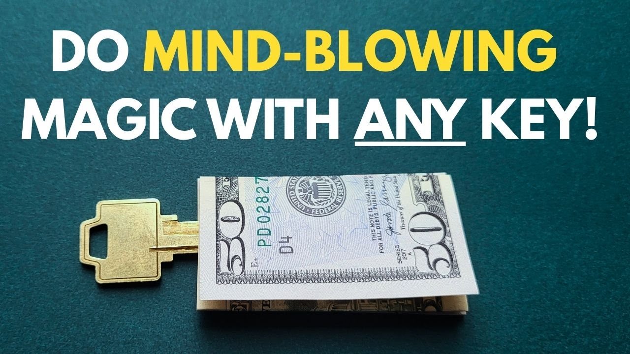 Do Mind-Blowing Magic Trick with ANY KEY (Jay Sankey EASY Magic Trick ...