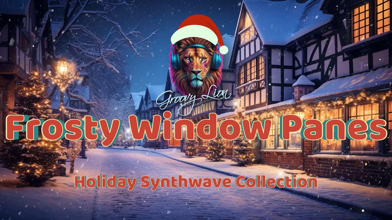 Frosty Window Panes 🎵🎄 Synthwave Christmas Pixel 🎅 | Christmas 2024 ...