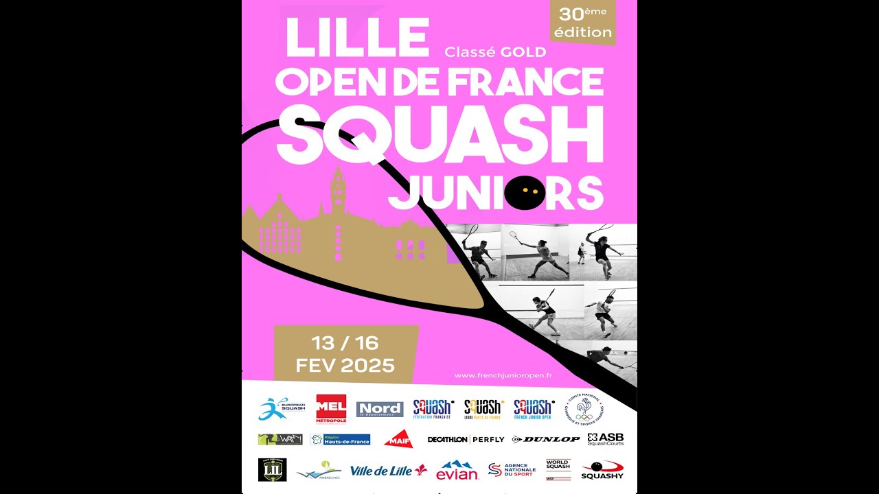 French Junior Open 2025 - Day 2 - Wam Court 6 - YouTube