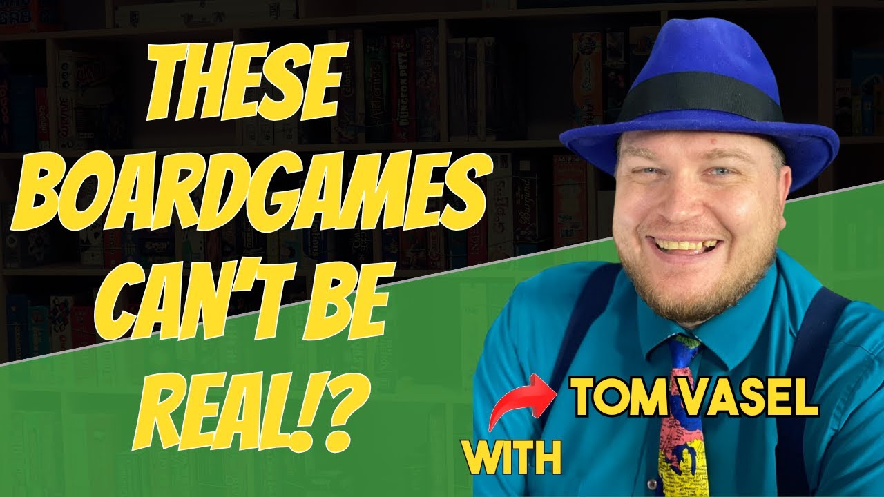 Board Game Believe It or Not? Can we stump Tom Vasel? - YouTube