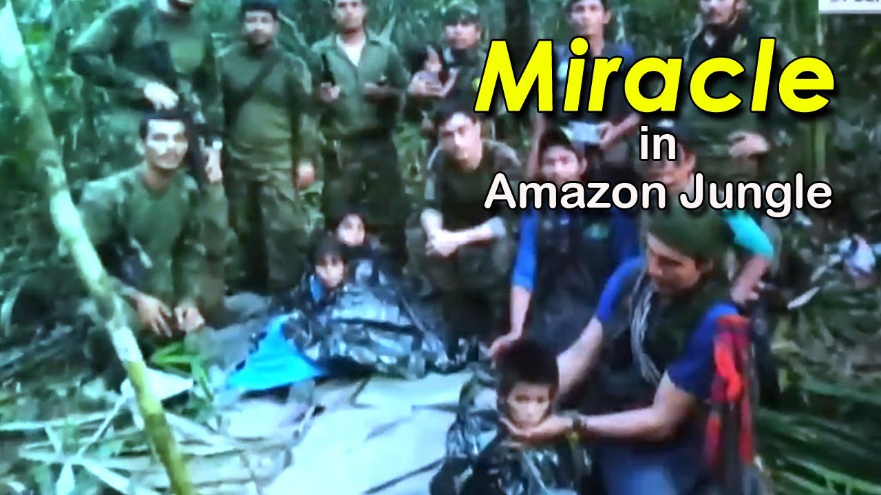 Miracle in Amazon Jungle - 4 kids rescued - YouTube