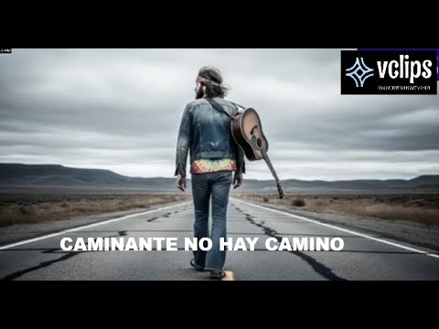 CAMINANTE NO HAY CAMINO JOAN MANUEL SERRAT CANTANTE ESPAÑOL - YouTube