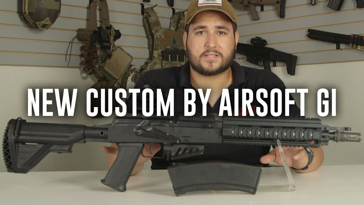Custom Guns from Airsoft GI!! - YouTube