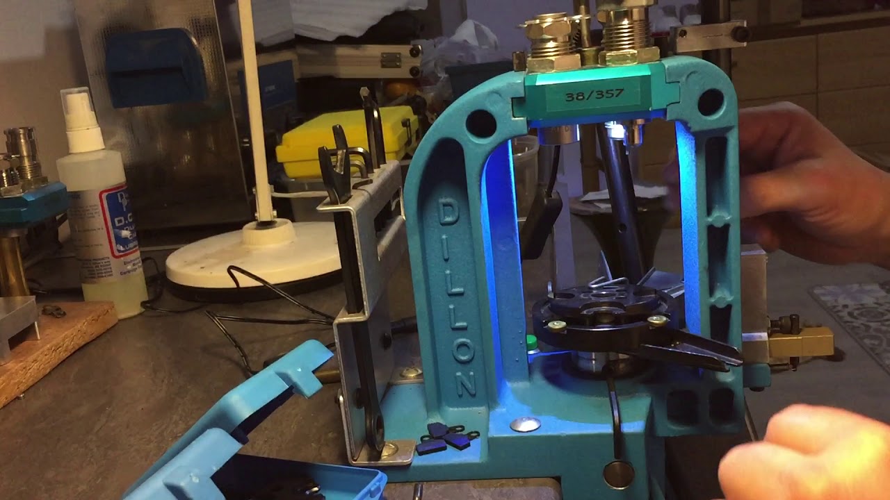 Dillon RL550 remplacement conversion et Quick change Français - YouTube