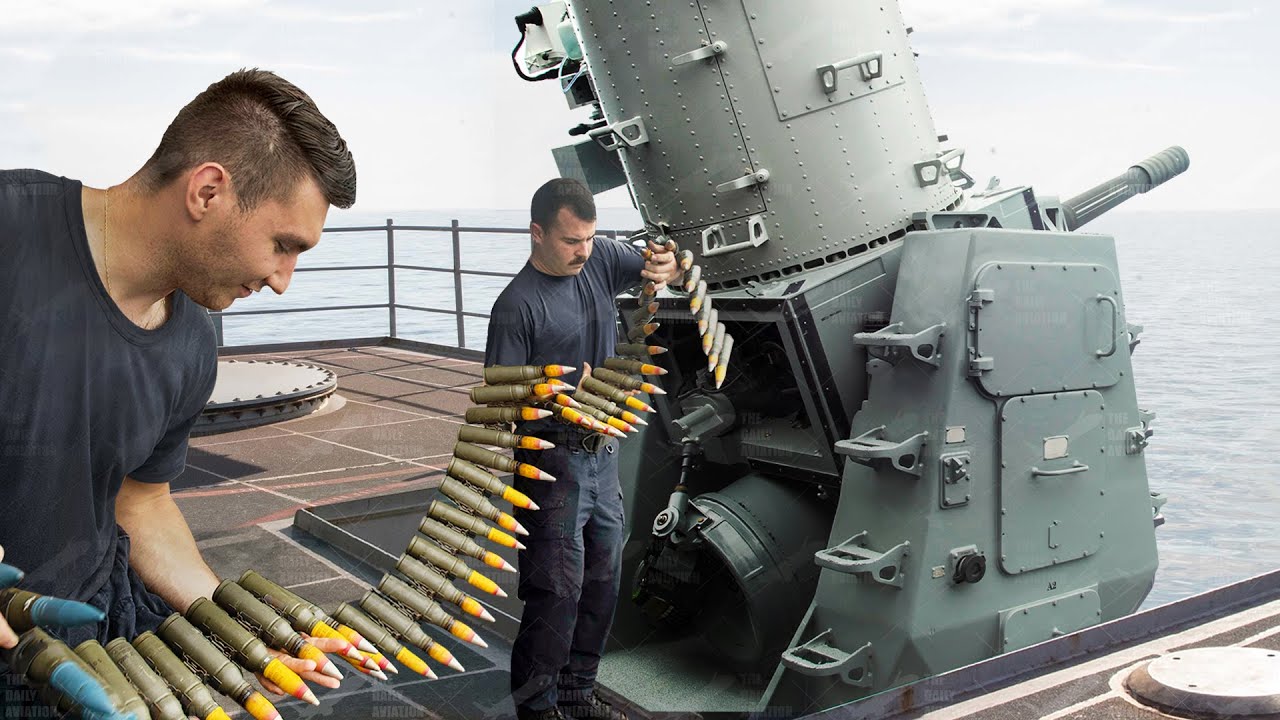 Reloading the Monstrously Powerful US CIWS With Thousands of New Rounds - YouTube