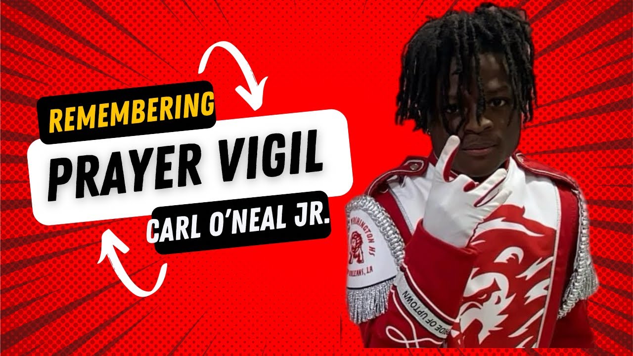 Candle Light Vigil & Balloon Release for Carl O’Neal Jr. ️🖤 - YouTube