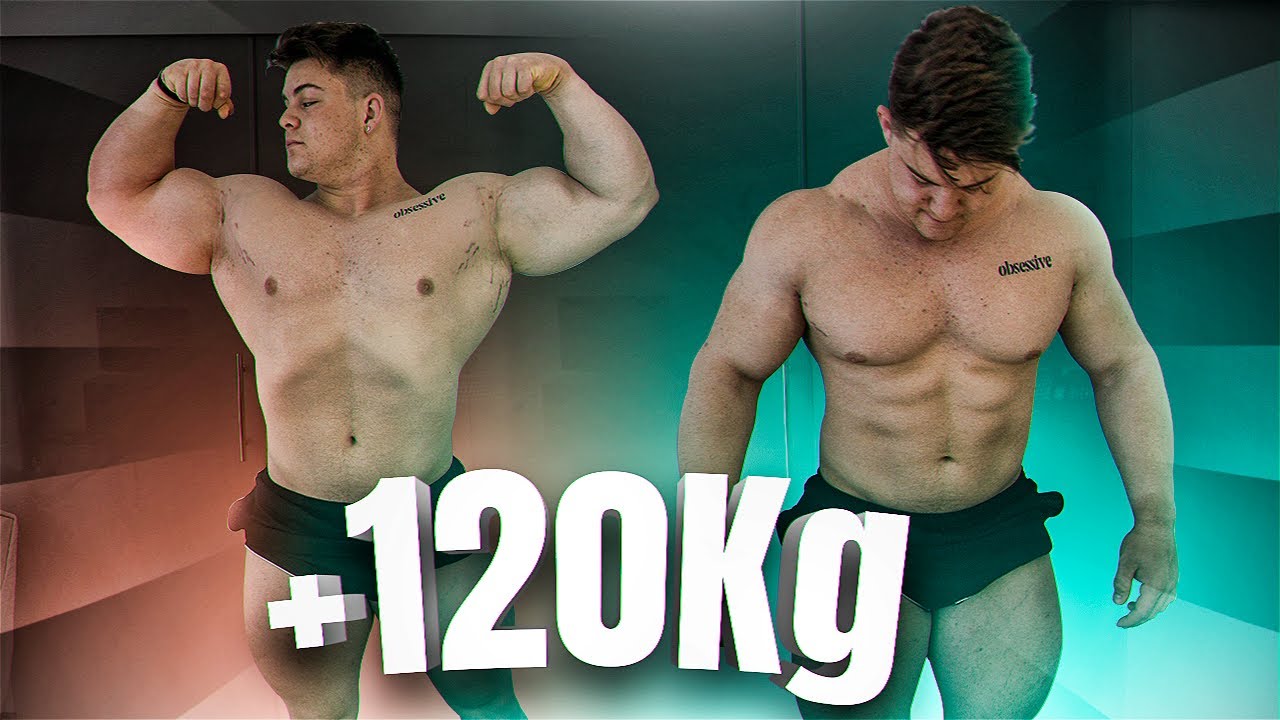 PASO LOS 120KG Y ESTE ES MI FÍSICO😱 - YouTube