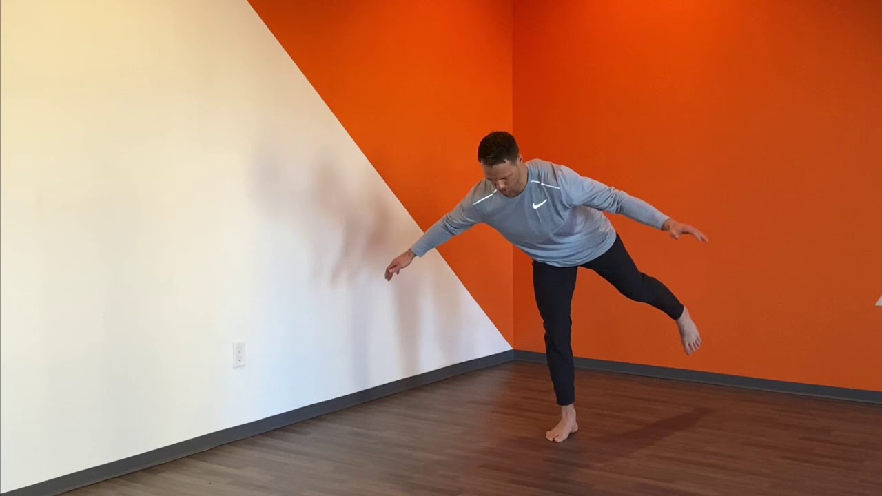 Single Leg Hip Rotation - YouTube
