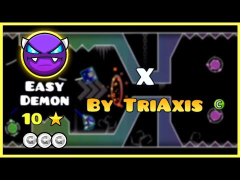 X - TriAxis | 100% (3 coins) - YouTube