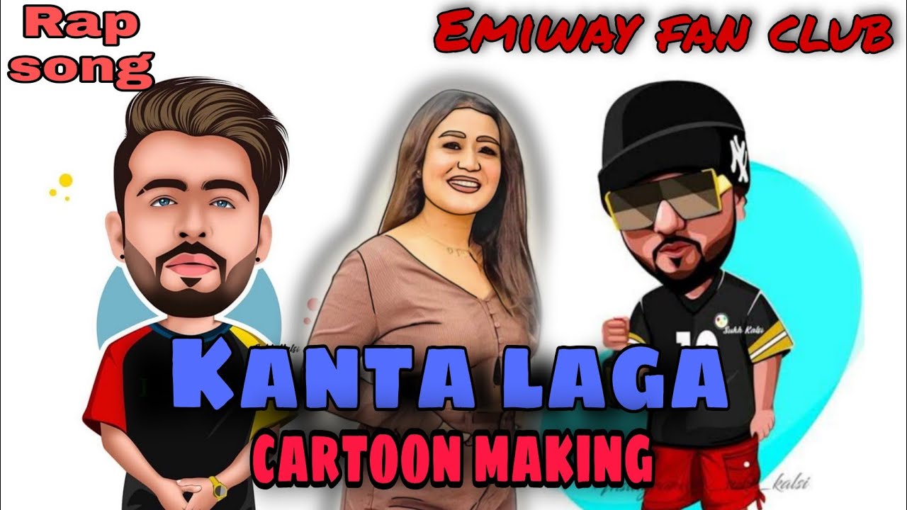 Kanta laga song [ cartoon version ] Neha kakkar | Tony kakkar | feat Yo ...