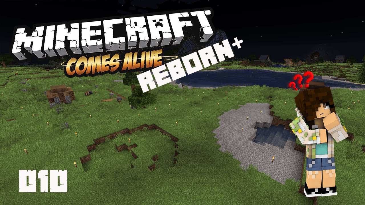 Minecraft Comes Alive Reborn + Episode 10 - New Town! - YouTube