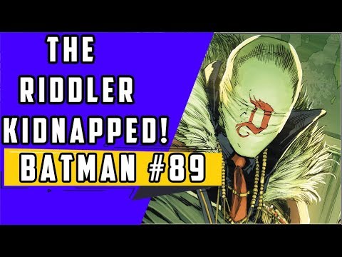 Riddler Kidnapped | Batman #89 - YouTube