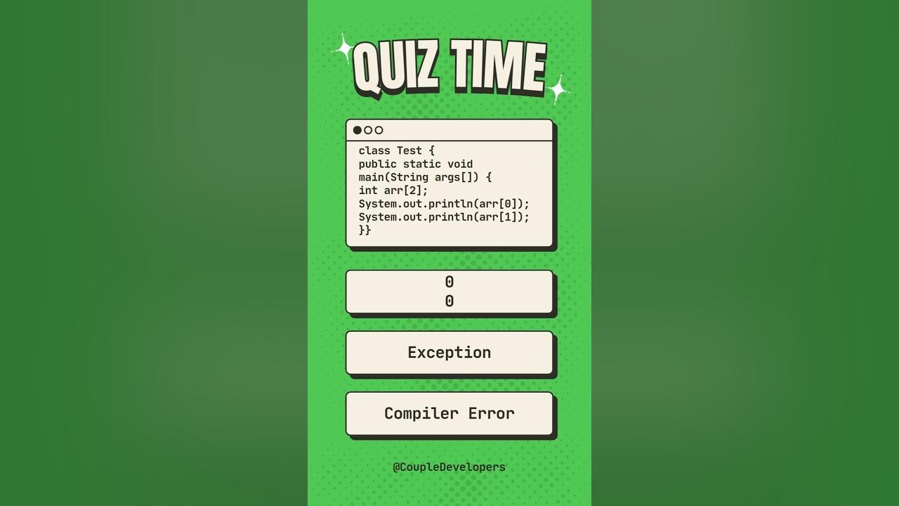 Java Quiz-2 #shorts - YouTube